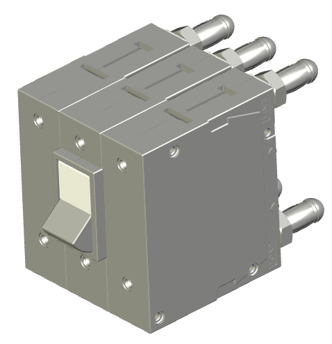 DD-Frame MCB: 3P, Rocker handle with Plug-in termination – CBi Circuit ...