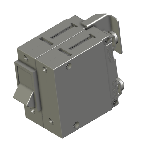 C-Frame MKV MCB: 2P, rocker handle with screw termination – CBi Circuit ...